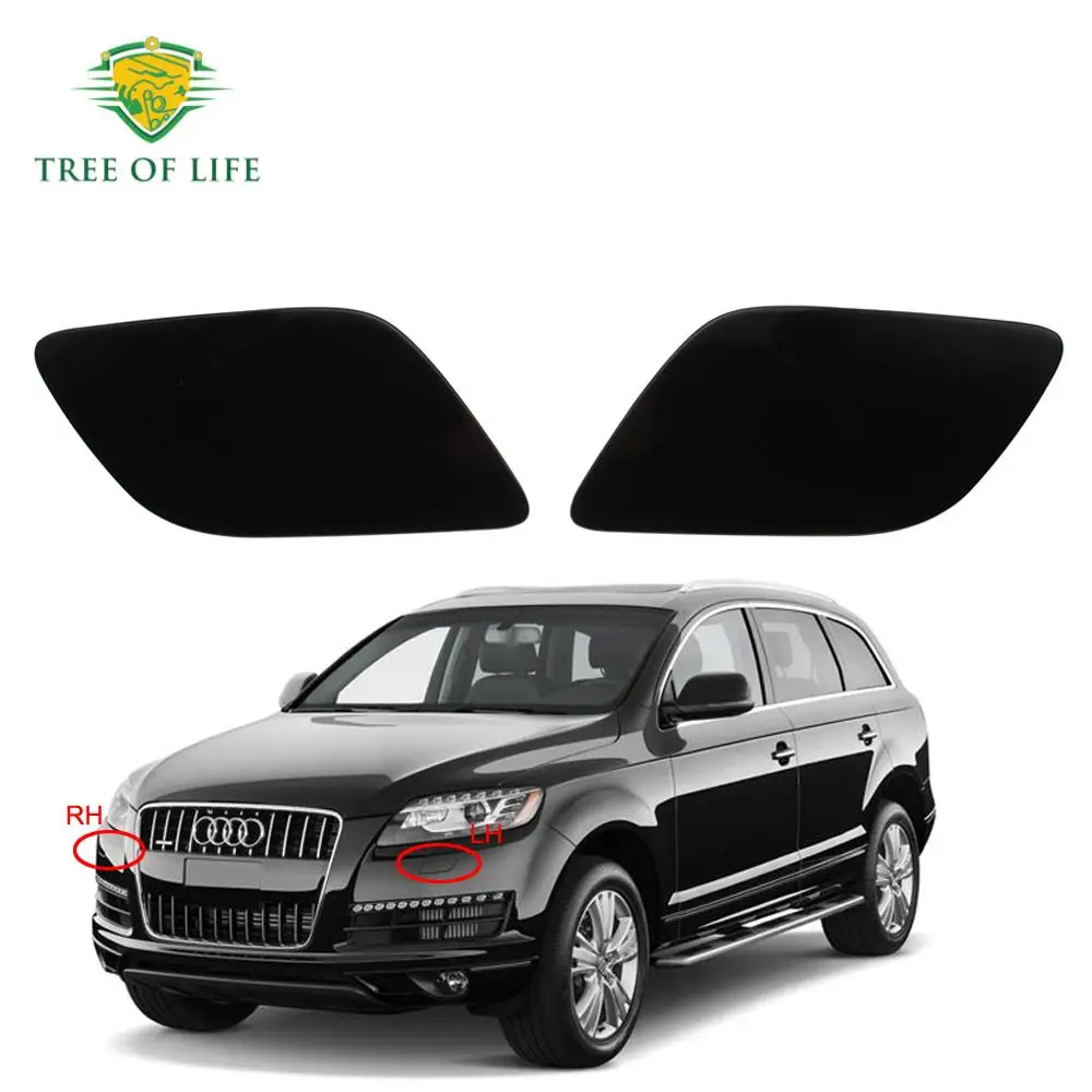 Front-Bumper-Headlight-Headlamp-Washer-Cover-Cap-For-Audi-Q7-2010-2011 ...