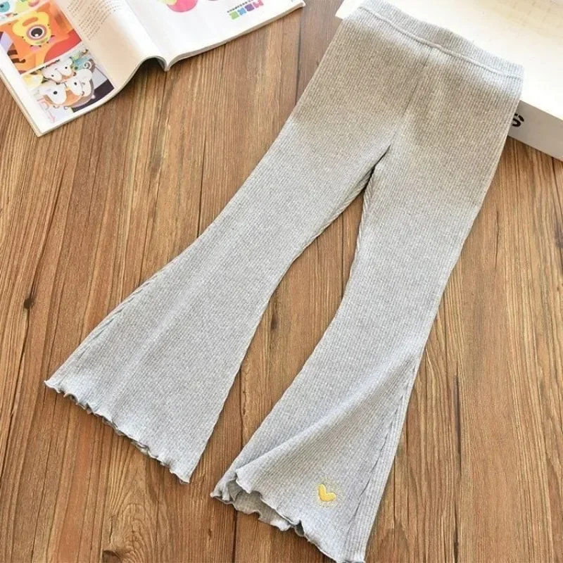 Kids Girls Flare Legging New Arrival Children Casual Elastic Pants ...