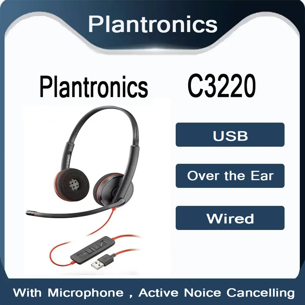 Poly-Plantronics-Office-Headset-C3220-Noise-cancelling-Headphone-USB ...