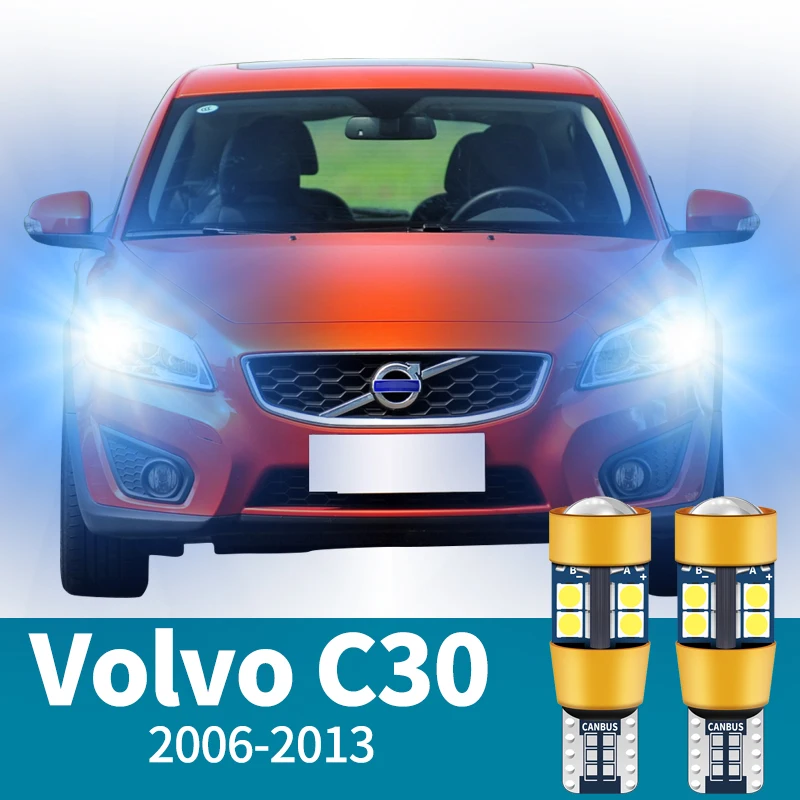 2pcs-LED-Parking-Light-For-Volvo-C30-Accessories-2006-2007-2008-2009 ...