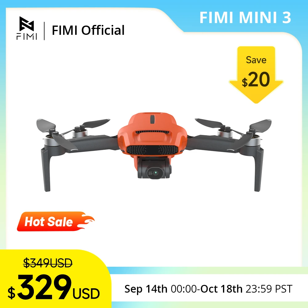 FIMI-MINI-3-new-drone-4K-60fps-9km-range-3-axis-Gimbal-249g-Ultralight ...