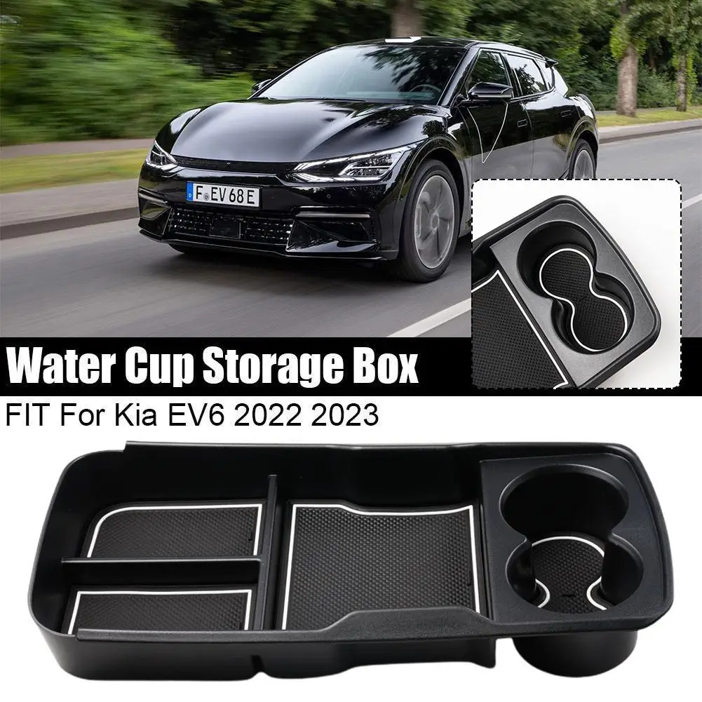 Car Console Central Water Drink Cup Holder Coin Purse Storage Box For ...