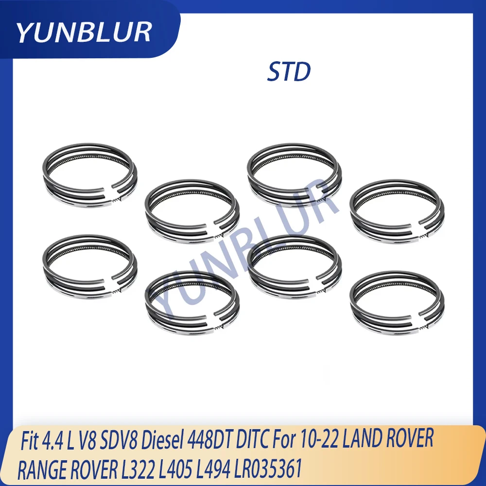 STD 84mm Engine Piston Ring Set Fit 4.4 L V8 SDV8 Diesel 448DT DITC For ...