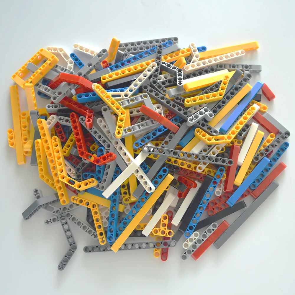 High-Tech-Building-Blocks-Parts-Bulk-Holes-Thick-Technical-Bricks-MOC ...
