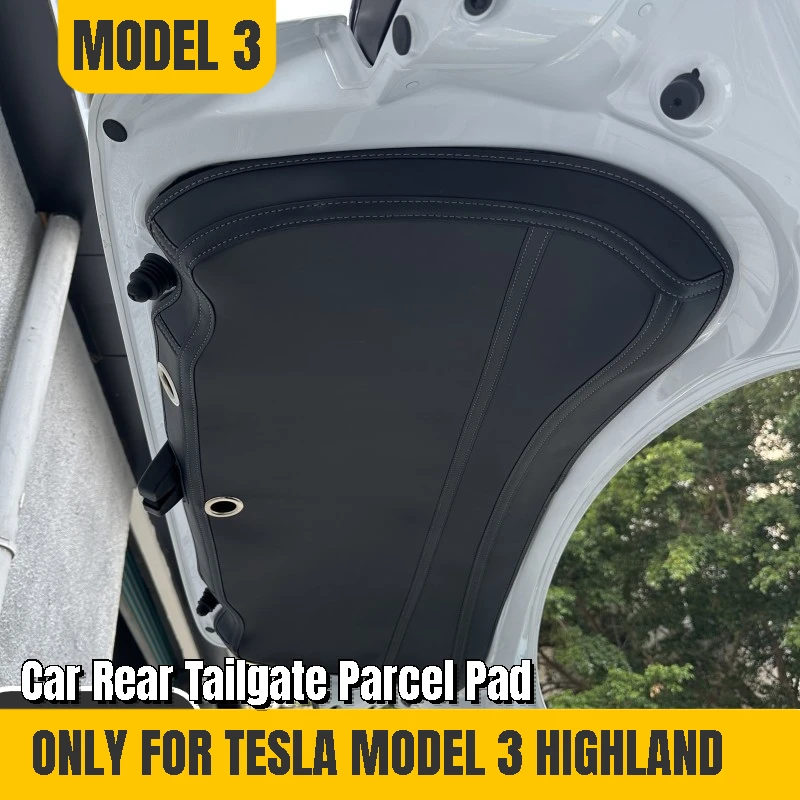 Car-Rear-Tailgate-Anti-kick-All-Parcel-Pad-for-Tesla-Model-3-Highland ...