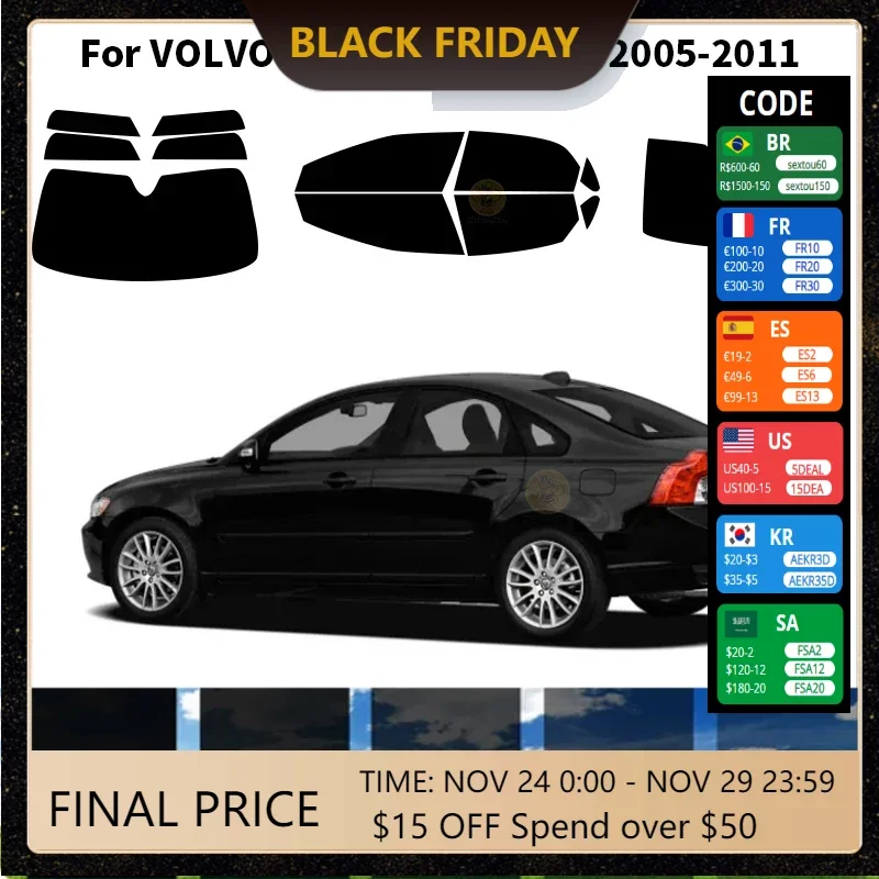 Precut-nanoceramics-car-UV-Window-Tint-Kit-Automotive-Window-Film-For ...