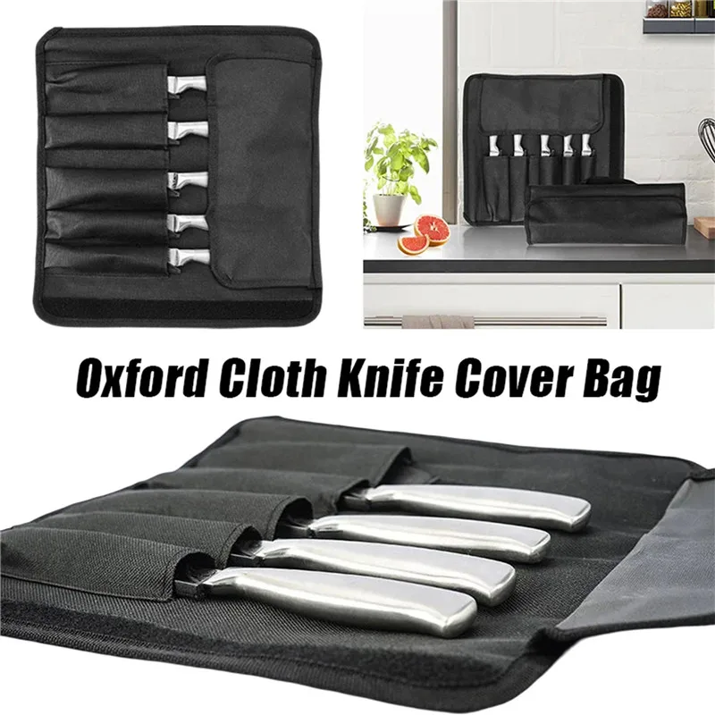 Portable Chef Knife Roll Bag Waterproof Oxford Cloth Chef Knife Case ...