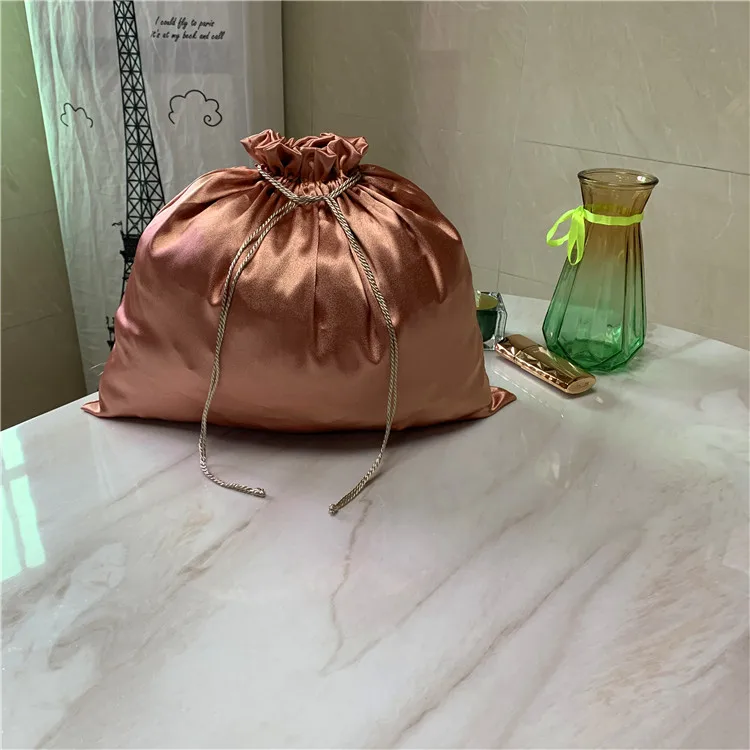 Satin drawstring bag store