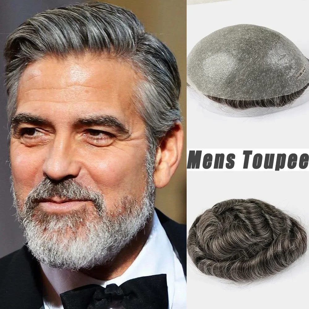 Perruque-en-PU-boucle-en-V-pour-hommes-d-li-naturel-toupet-en-cheveux ...