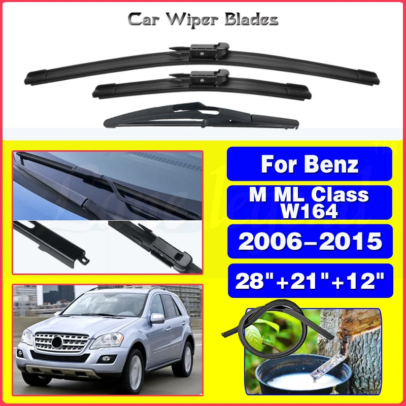 Car-Front-Rear-Wiper-Blades-For-Mercedes-Benz-M-ML-Class-W164-2006-2015 ...