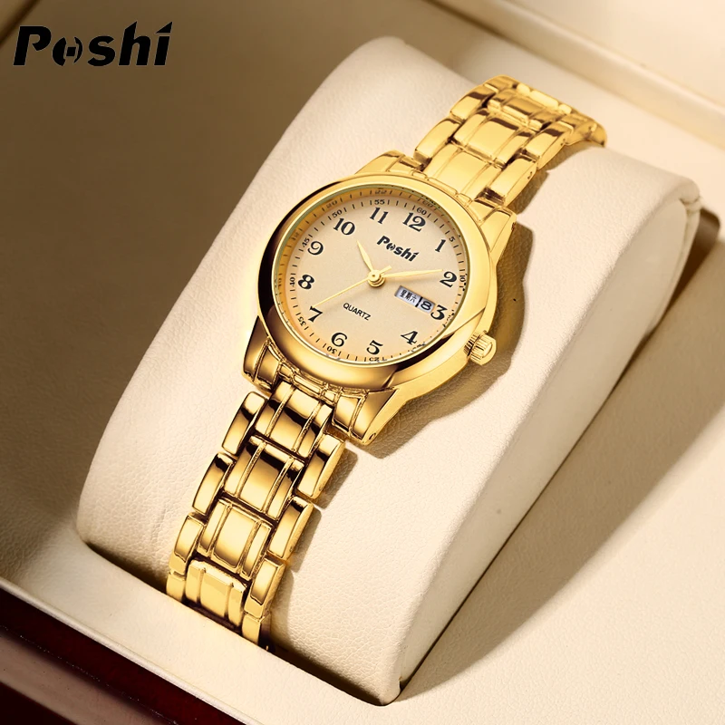 POSHI-Original-Waterproof-Quartz-Watch-for-Women-Fashion-Ladies ...