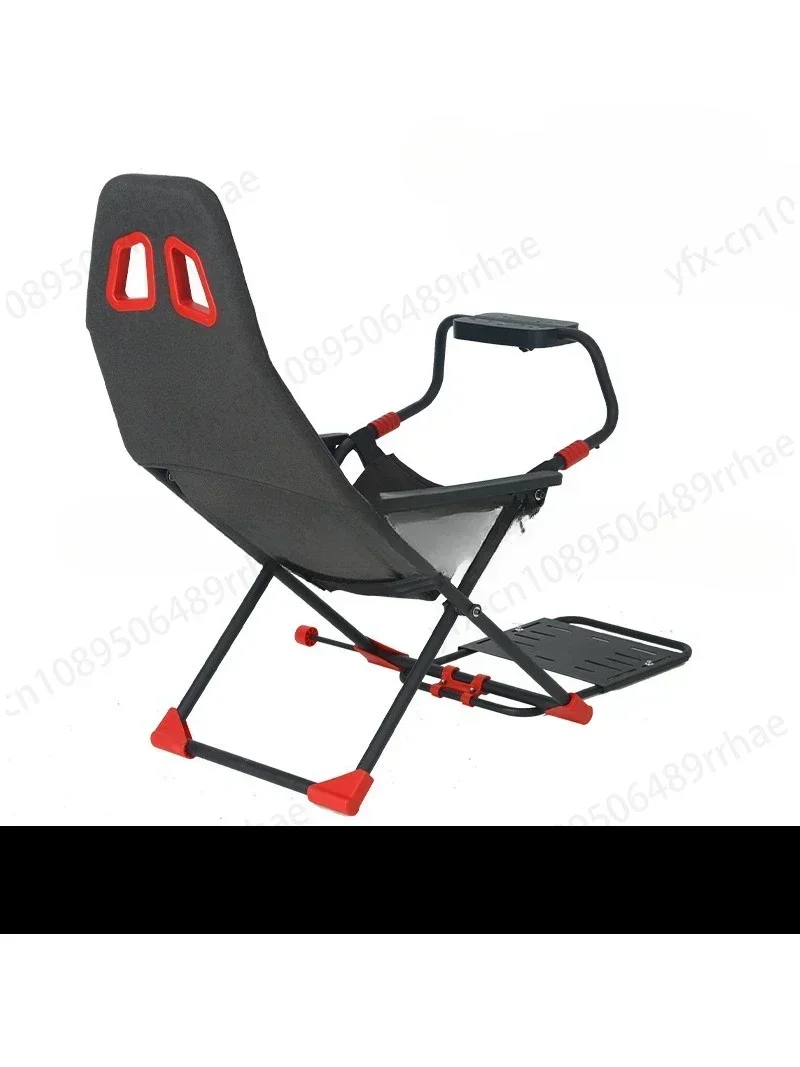 Foldable-Bracket-Racing-Game-Simulator-Seat-Steering-Wheel-Support ...