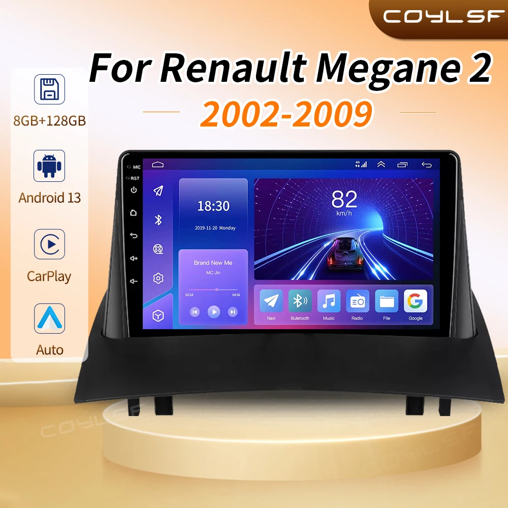 Auto-falantes-est-reo-multim-dia-para-Renault-Megane-2-2002-2009 ...