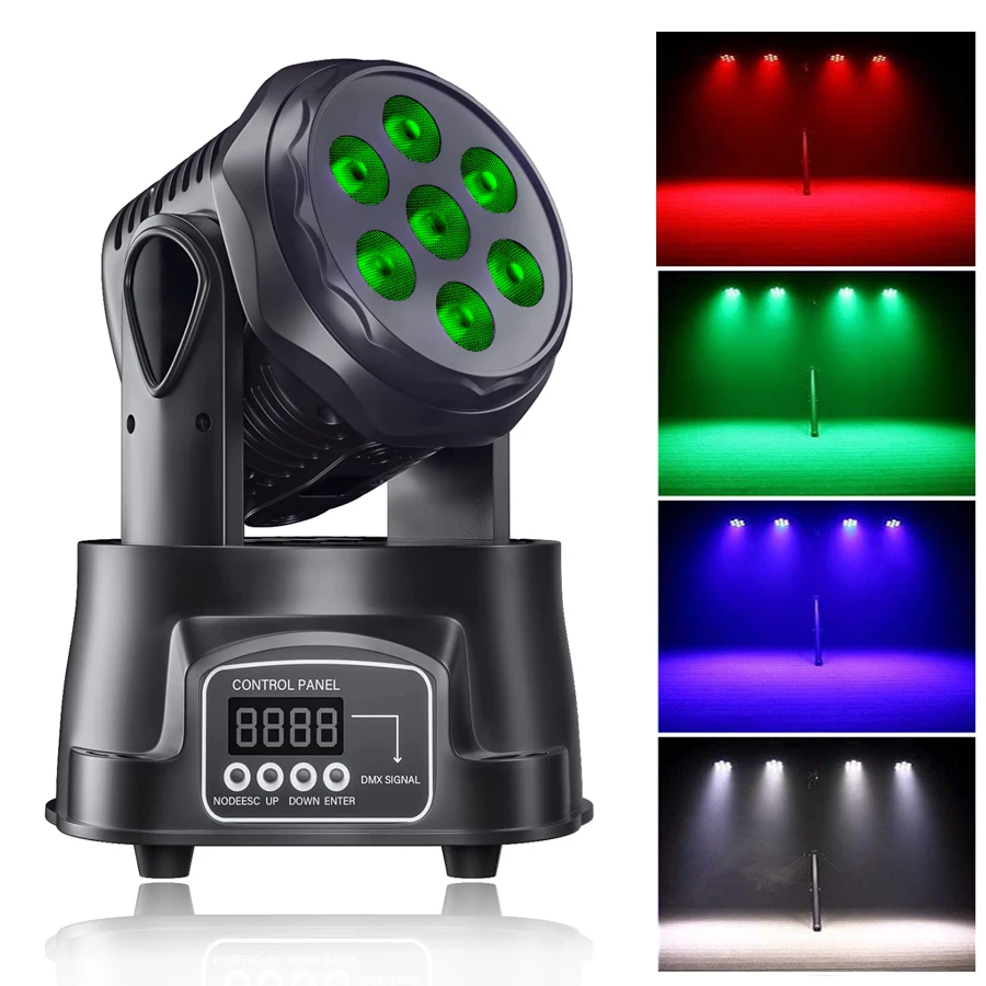 Stage-DJ-Party-Moving-Head-Light-Multiple-Colors-Light-Strobe-Party ...