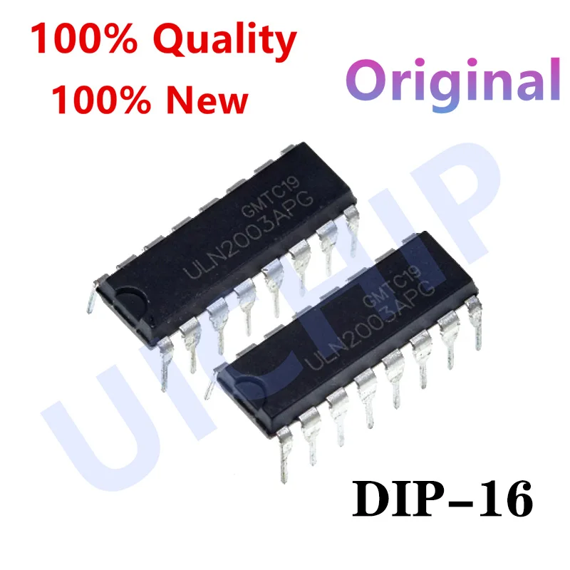 (10pcs）100% New ULN2003A ULN2003 ULN2003APG DIP16 Original IC