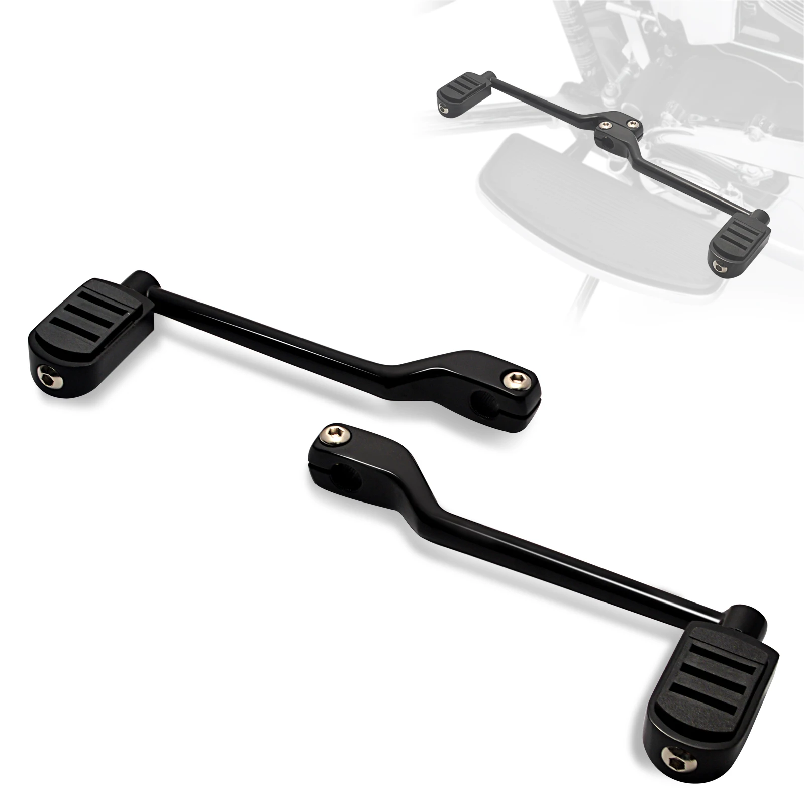 Heel-Toe-Shift-Pegs-Front-and-Rear-Levers-w-Shifter-Pegs-For-Harley ...