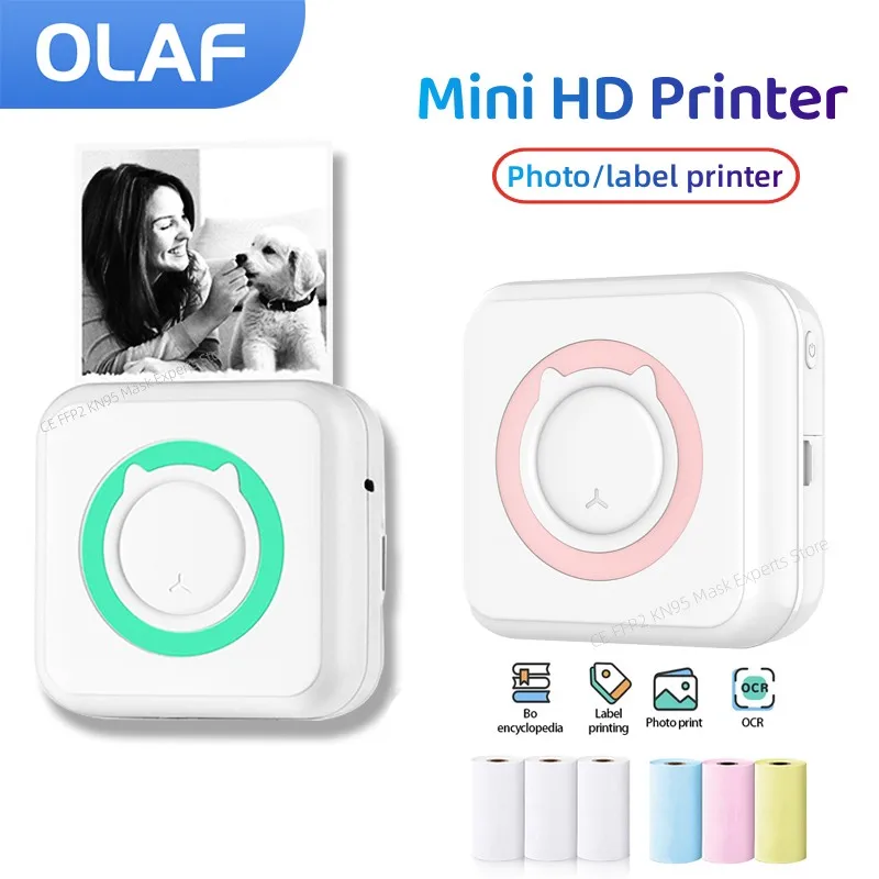 Olaf-Mini-Label-Printer-Portable-Thermal-Adhesive-Labels-Printers ...