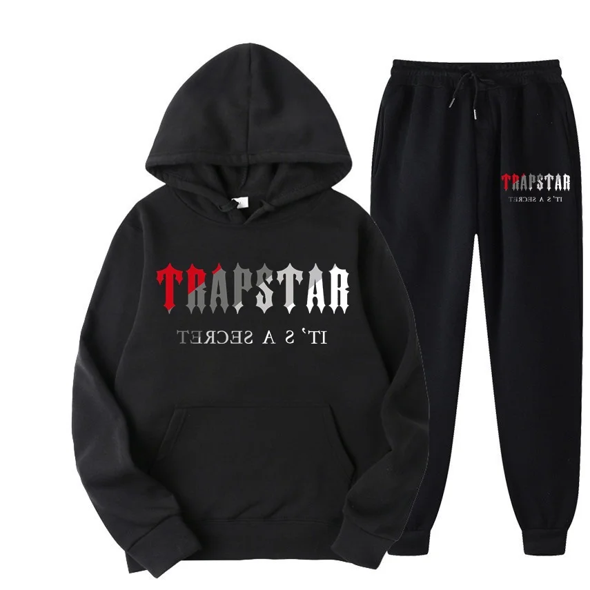 Trapstar-Sudadera-con-capucha-y-pantalones-de-manga-larga-para-hombre-y-mujer-ropa-deportiva ...