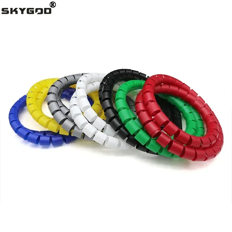 1M-Line-Organizer-Pipe-Protection-Spiral-Wrap-Winding-Cable-Wire ...