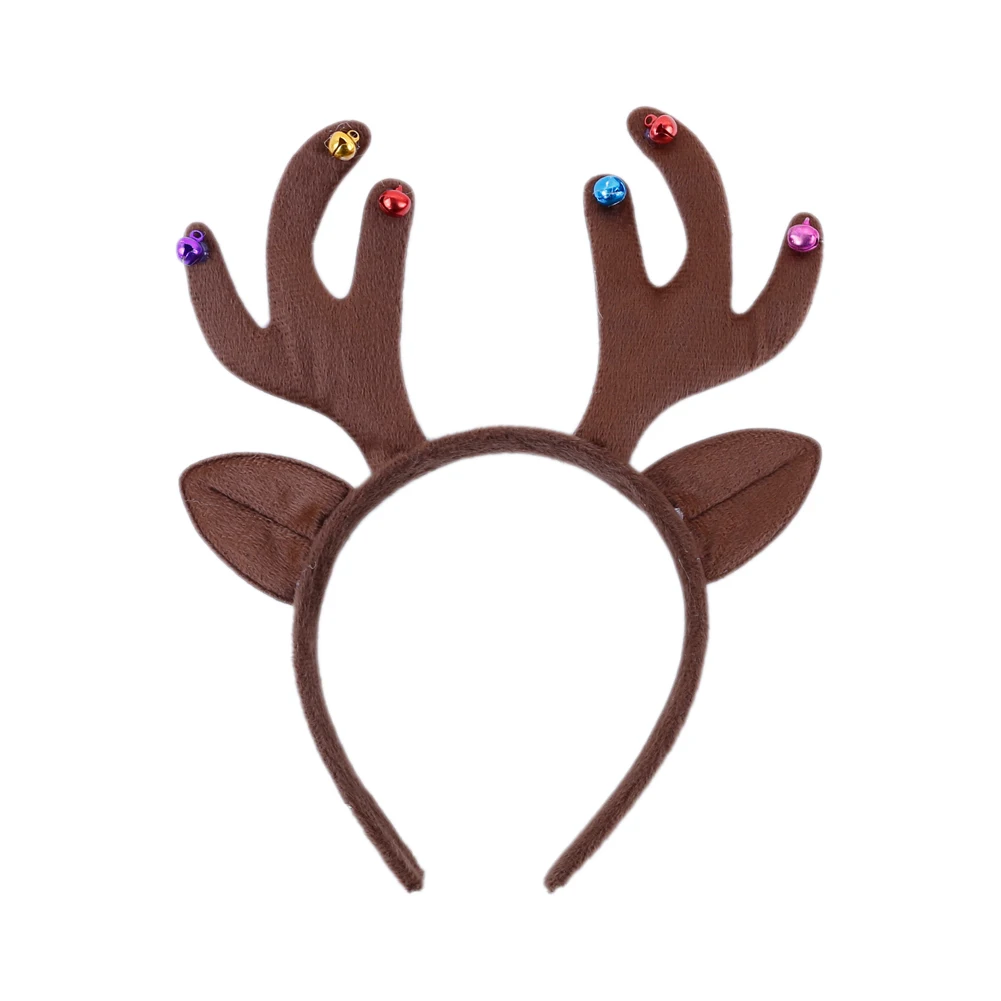 Christmas Elk Glitter Deer Antlers Headband Party Cosplay Dress Up ...