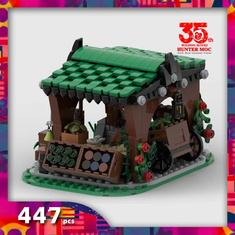 moc-medieval-village-store-building-blocks-Vendor-stall-herb-garden ...