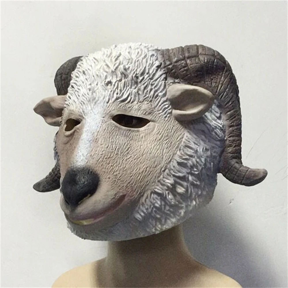 Plastic Sheep Mask