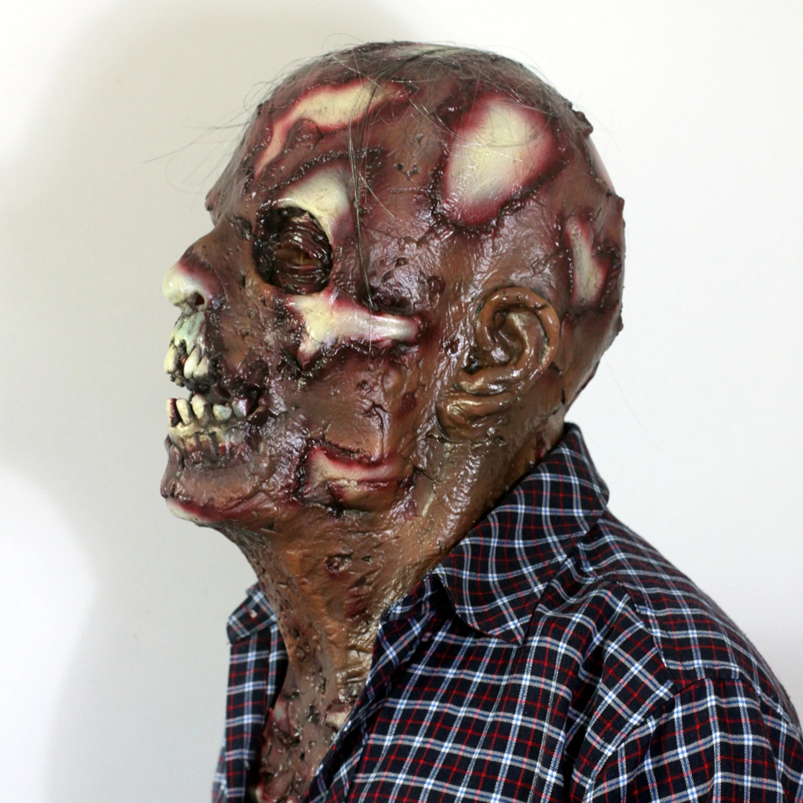 Rotting Face Halloween Mask: A Realistic, Creepy, and Comfortable ...