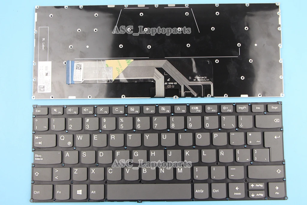 Baru-Latin-Spanyol-Teclado-Keyboard-untuk-Lenovo-Ideapad-530S-14IKB ...