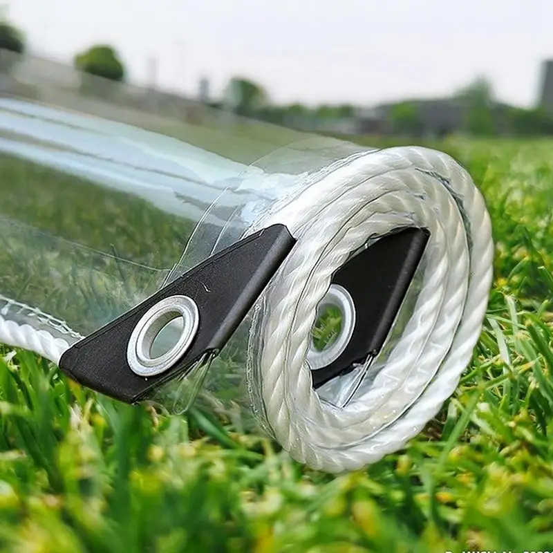 0-35mm-Thick-Transparent-PVC-Tarpaulin-Rainproof-Cloth-Garden-Plant ...