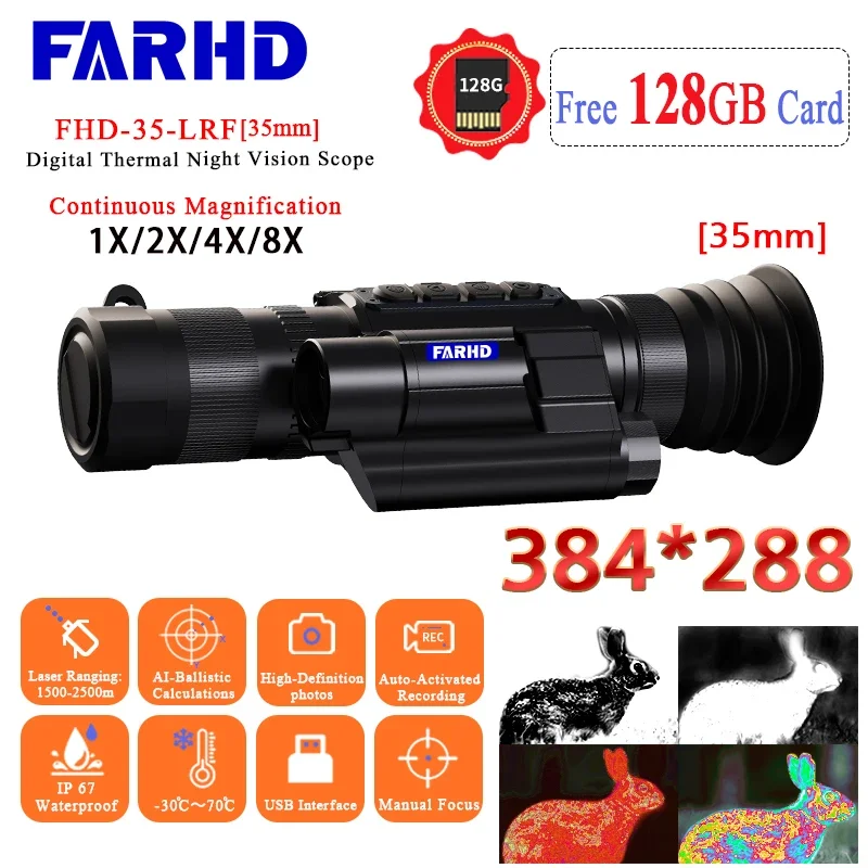 FARHD-35-LRF-Long-Range-35mm-Infrared-Sight-Night-Vision-Thermic-Imager ...