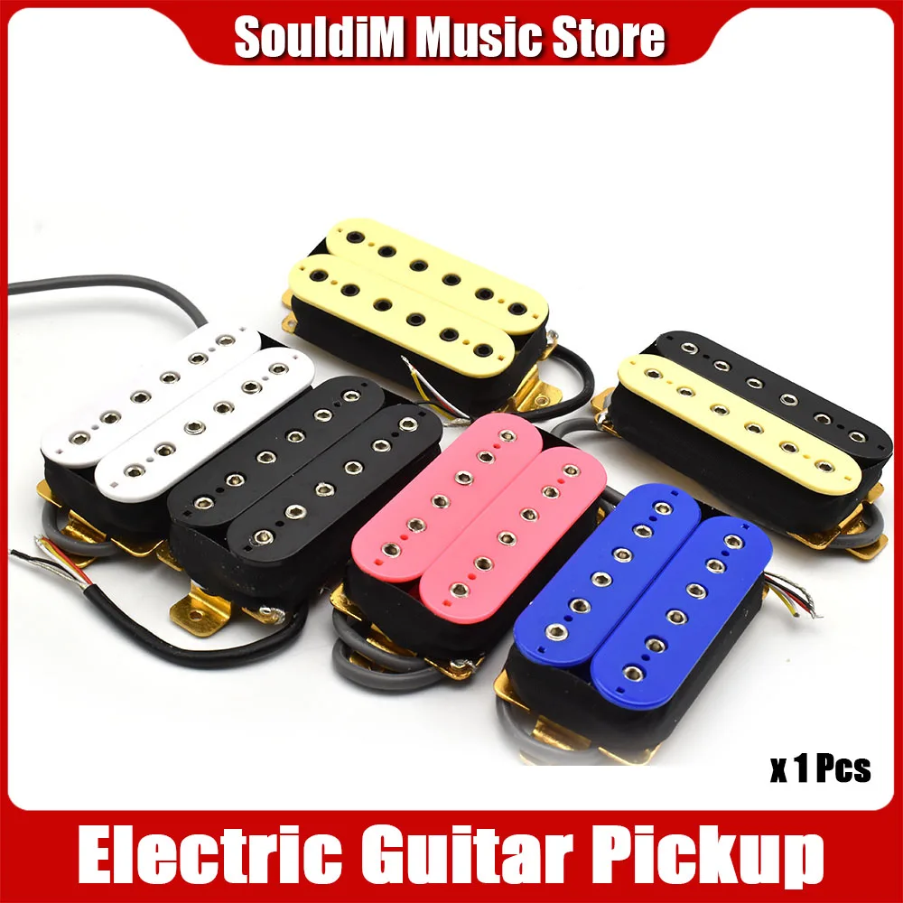 Electric-Guitar-12-Adjustable-Hex-Screw-Dual-Coil-Pickup-6-String ...