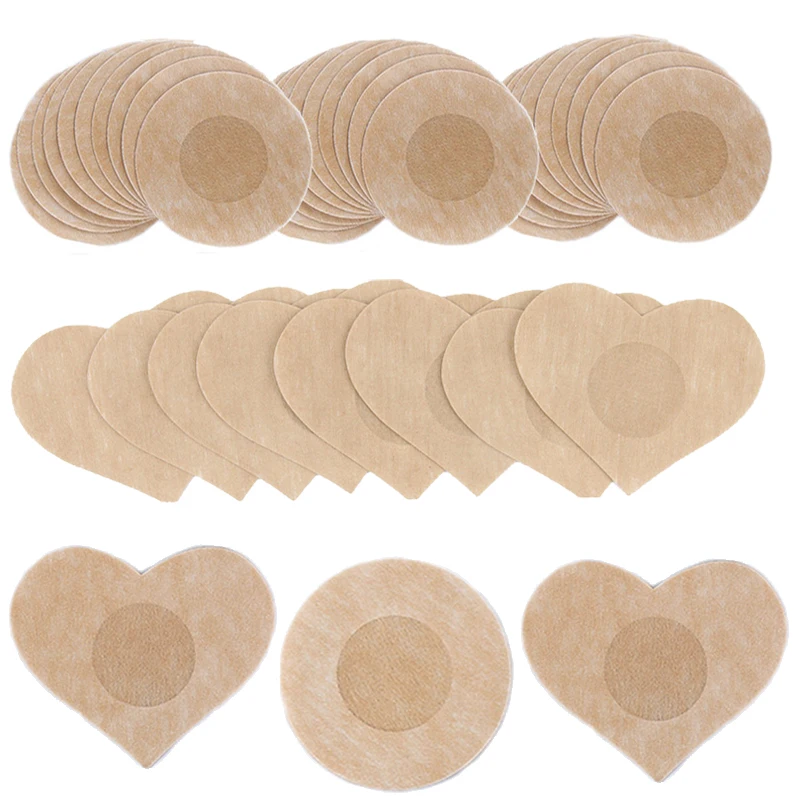 Women-s-Invisible-Breast-Lift-Tape-Overlays-on-Bra-Nipple-Stickers ...