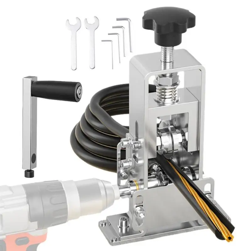 Electric-and-manual-two-in-one-Copper-Wire-Peeler-Machine-Manual-and ...