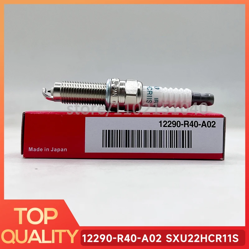 4 adet 12290 R40 A02 SXU22HCR11S iridyum buji Honda Accord Civic Acura ...