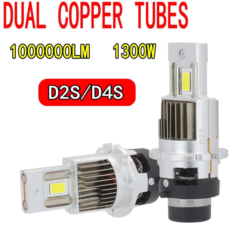 D2S-D4S-LED-Headlight-HID-D1S-D3S-Canbus-1300W-D2R-D4R-Xenon-Bulbs ...