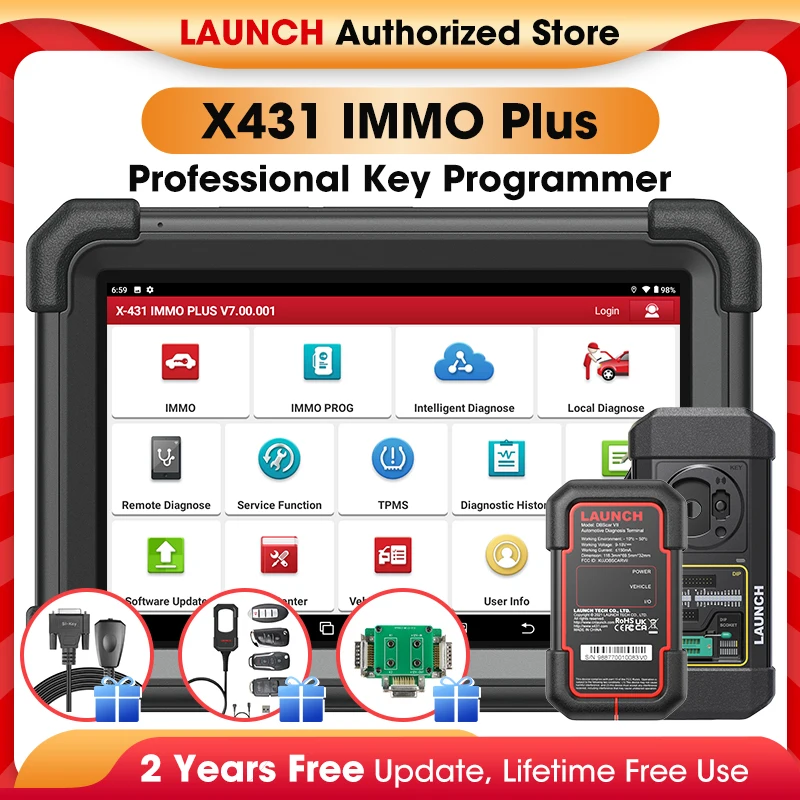 LAUNCH-X431-IMMO-Plus-Car-Key-Programmer-Programming-Tool-Automotive ...