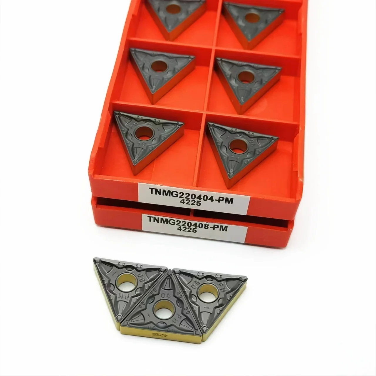 10PCS-TNMG220408-TNMG220404-PM-4225-External-Turning-Tool-Carbide ...