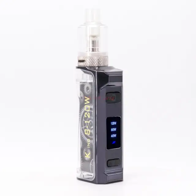Electronic Vape 120W Box Mod Kits Built-in 2200mah Battery Adjustable ...