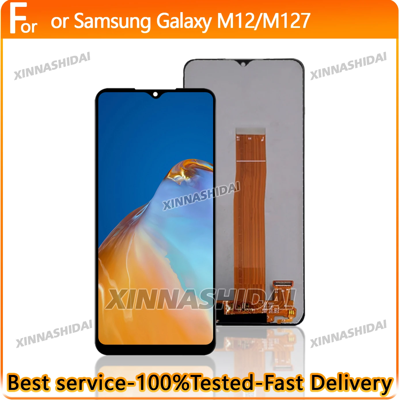 Tested Display For Samsung Galaxy M12/M127 LCD Touch Screen Digitizer ...