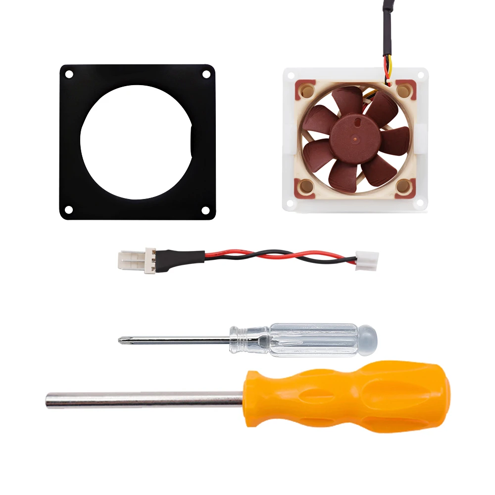Mini Fan NOCTUA Fan Cooling Brushless Radiator 3D Printed Frame Mount ...