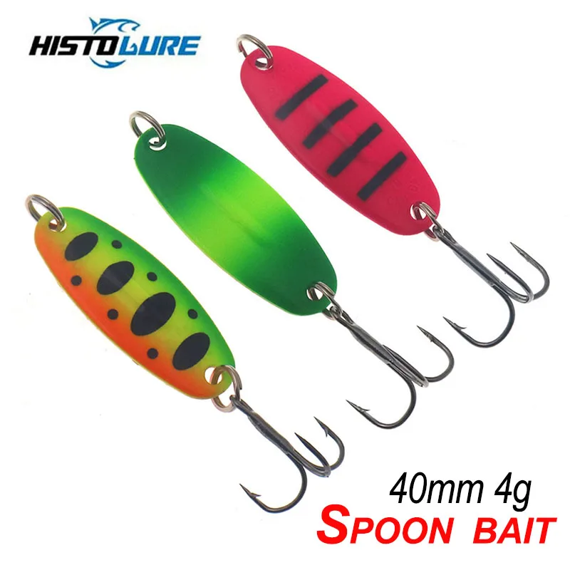 1pcs Fishing Lures Wobbler Spinner Baits Spoons | Fishing Trout ...