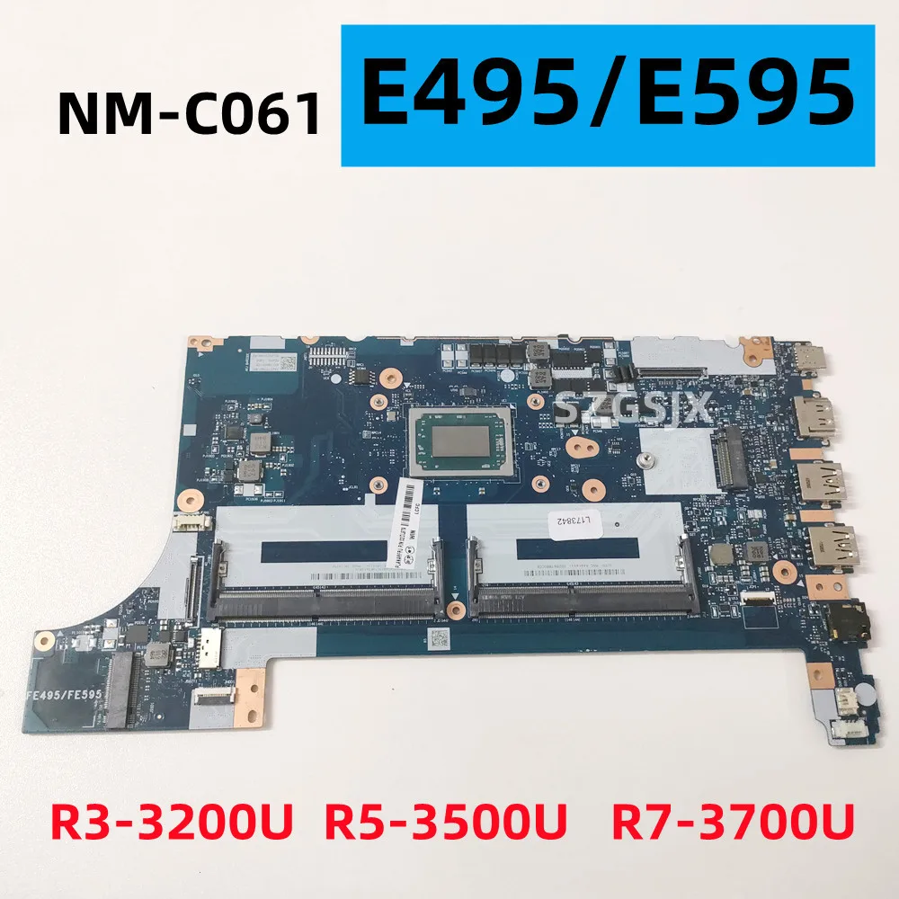 For-Lenovo-Thinkpad-E495-E595-Motherboard-FE495-FE595-NM-C061-With-R3 ...