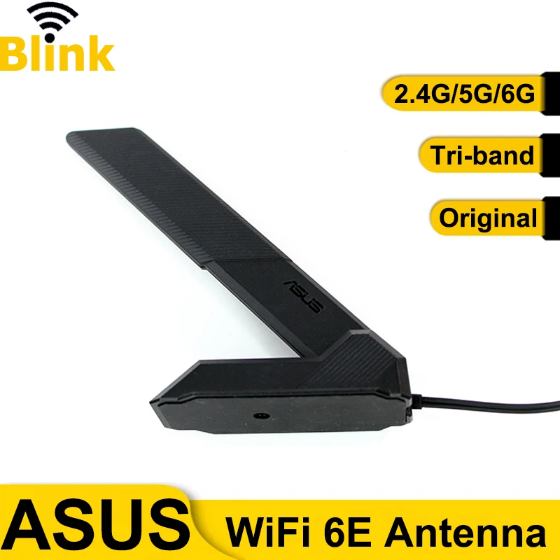 ASUS-Original-WiFi6e-Antenna-2-4G-5G-6G-Tri-band-Dual-RP-SMA-for-Z690 ...