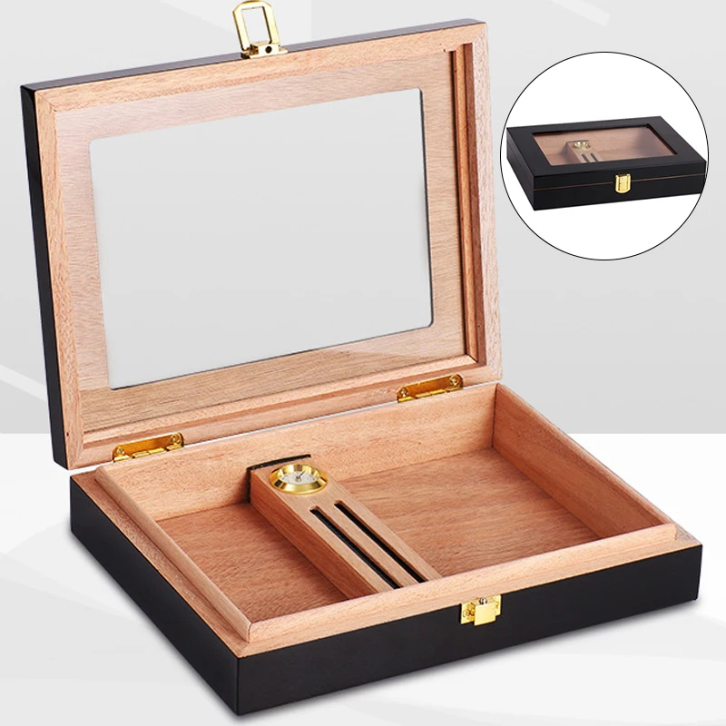 Cigar Humidor Humidifier | Cedar Wood Humidor Box | Cedar Wood Cigar ...