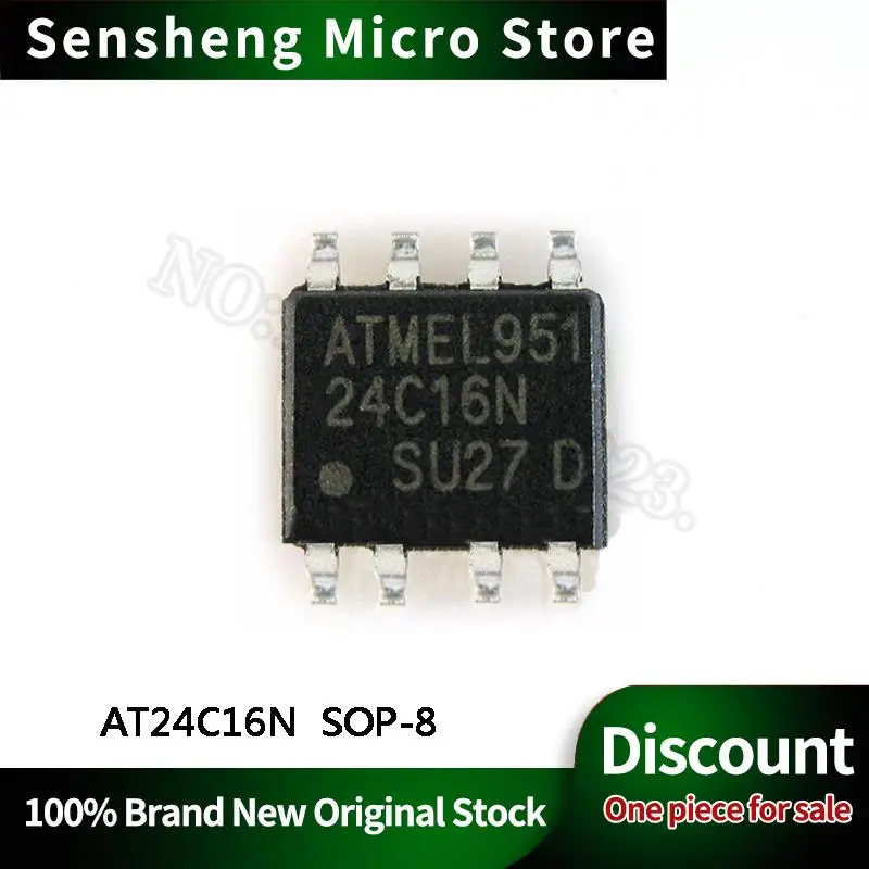 10PCS/LOT New AT24C16 AT24C16N AT24C16AN AT24C04 C01/C02/C04/C08N/C16 ...