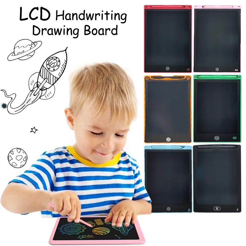 Children-LCD-Handwriting-Drawing-Board-Electronic-Writing-Graphic-Smart ...