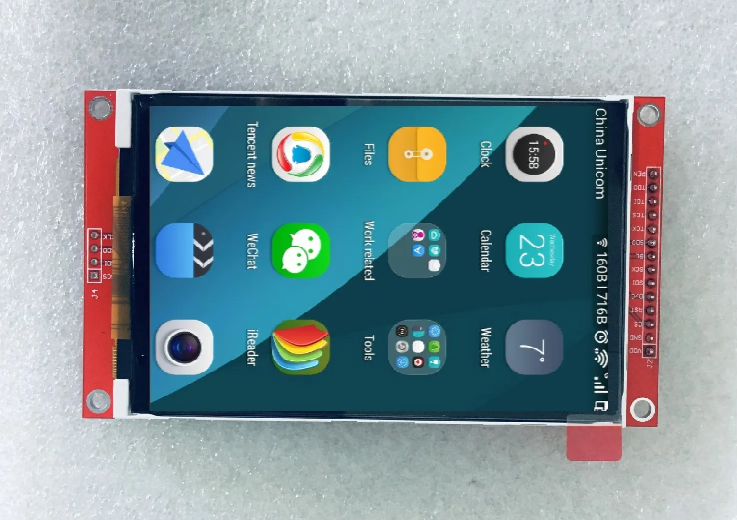 3.95"/4.0" Tft Lcd Hd Touch Display Ili9488 480320 3.3v Electronic ...