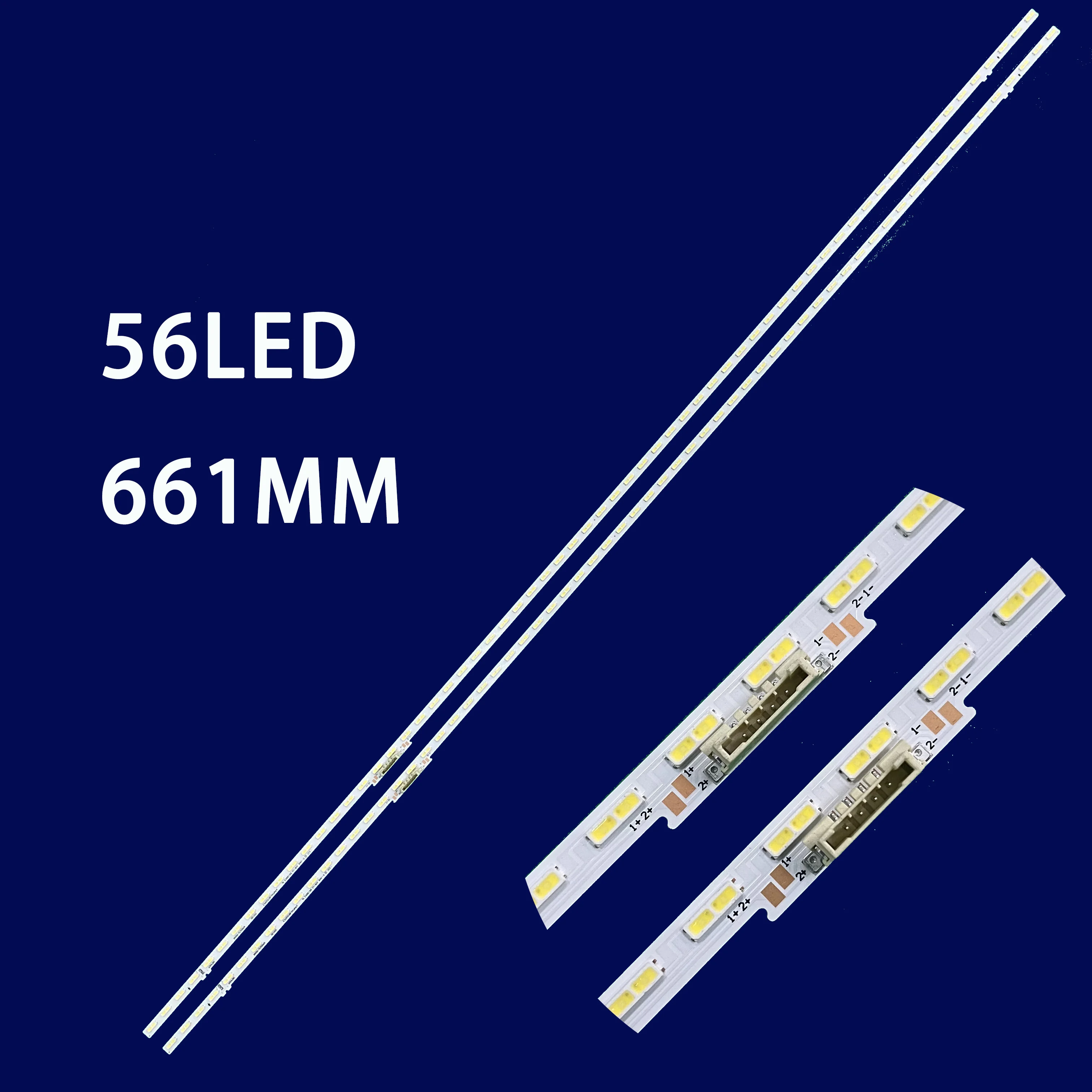 56LED-662mm-BN96-52596A-ES60SV8FPKWA56-LED-Backlight-strip-For-60Au8000 ...