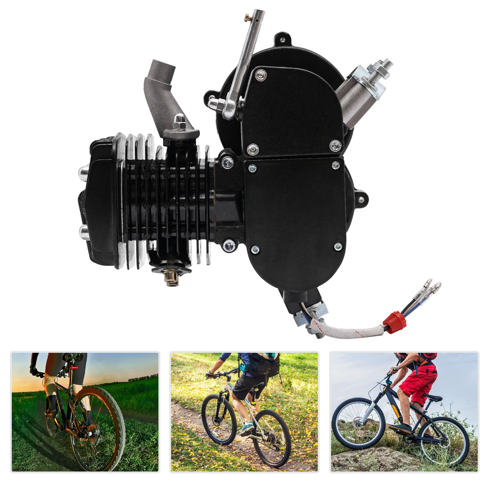 80cc-Bicycle-Engine-2-Stroke-Single-Cylinder-Bicycle-Engine-Electric ...