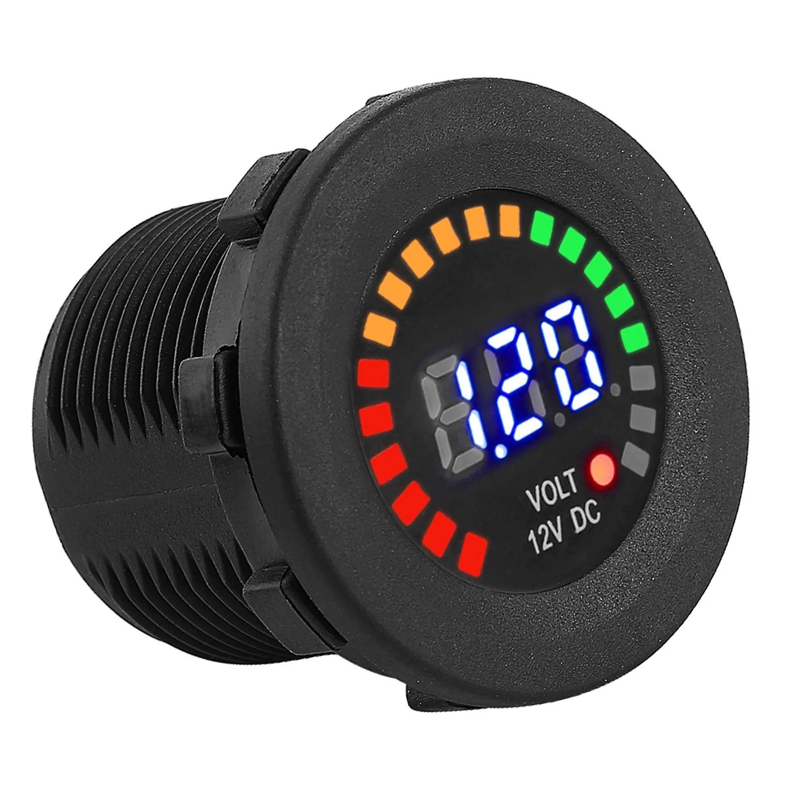 12-V-Motorcycle-Car-LED-Digital-Display-Voltmeter-Waterproof-Voltage ...